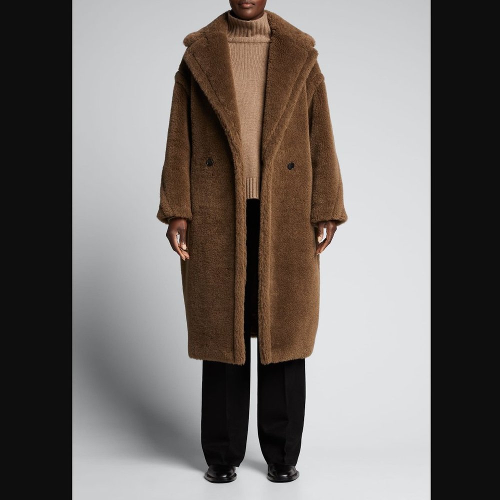 Max Mara Oversized Teddy Coat Made In Italy - Gem